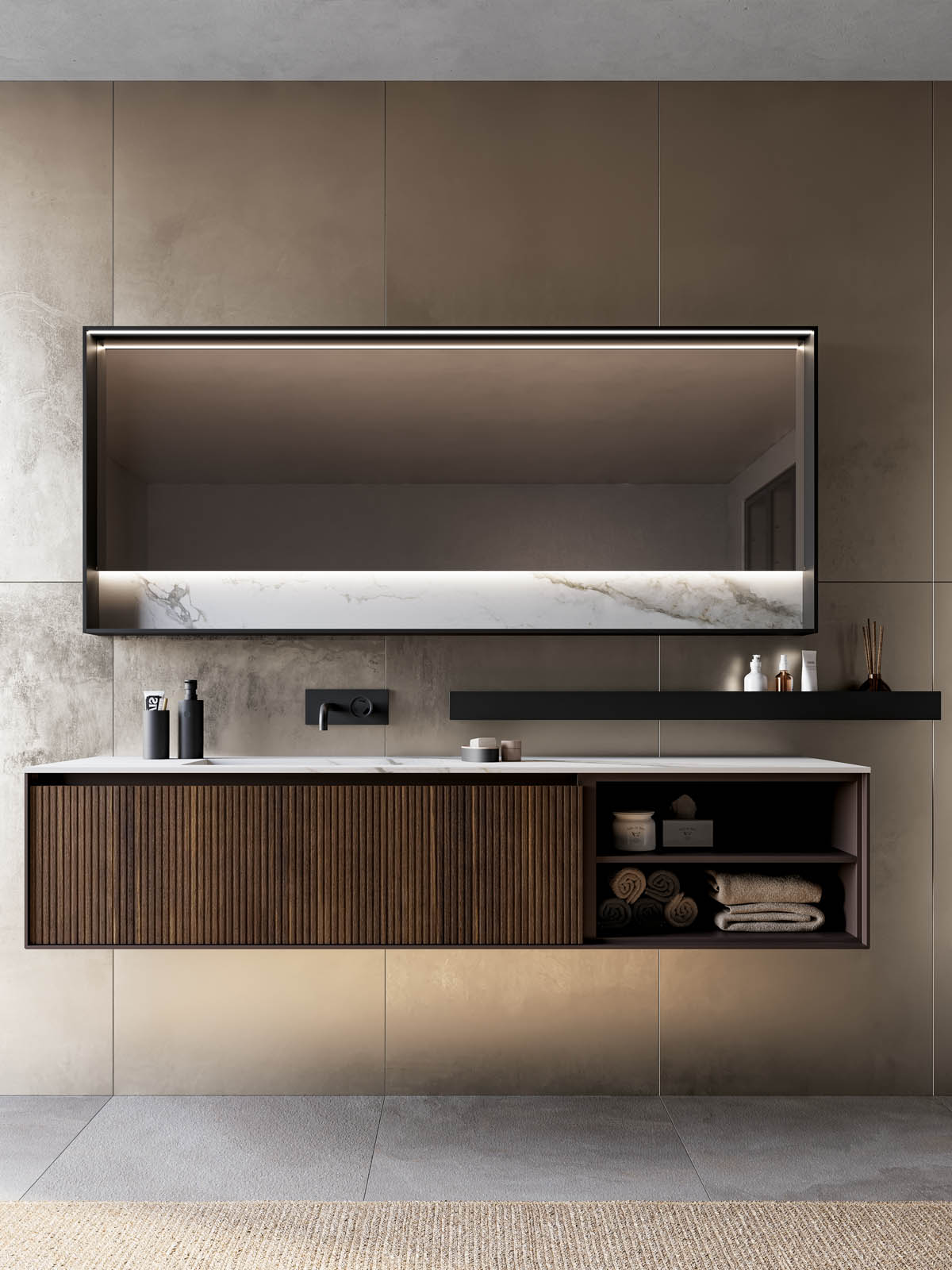 Traccia Collection - Birex bathroom furniture