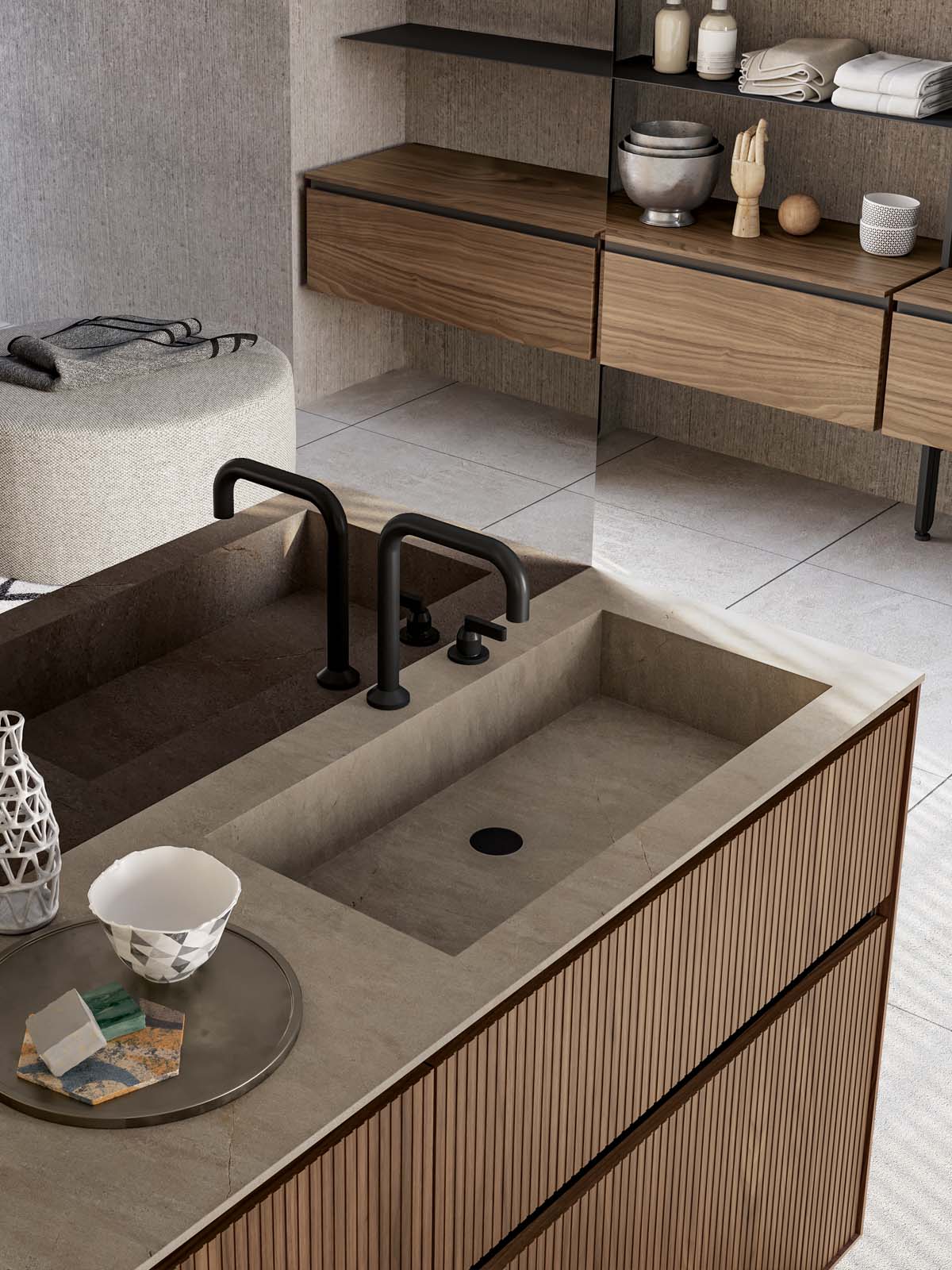 Traccia Collection - Birex bathroom furniture