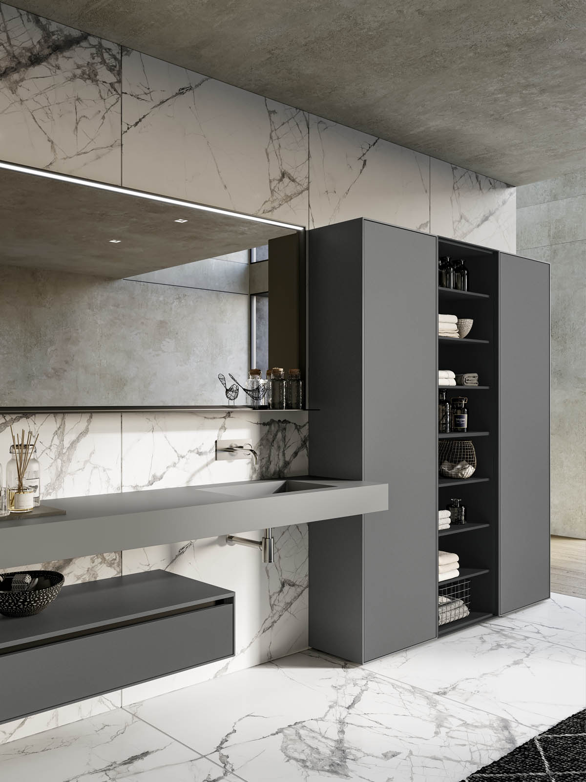 Traccia Collection - Birex bathroom furniture