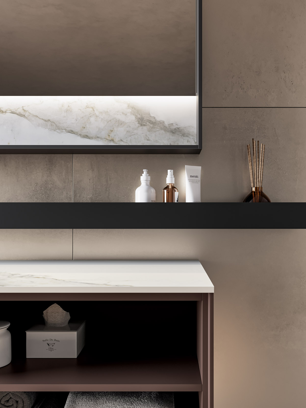 Traccia Collection - Birex bathroom furniture