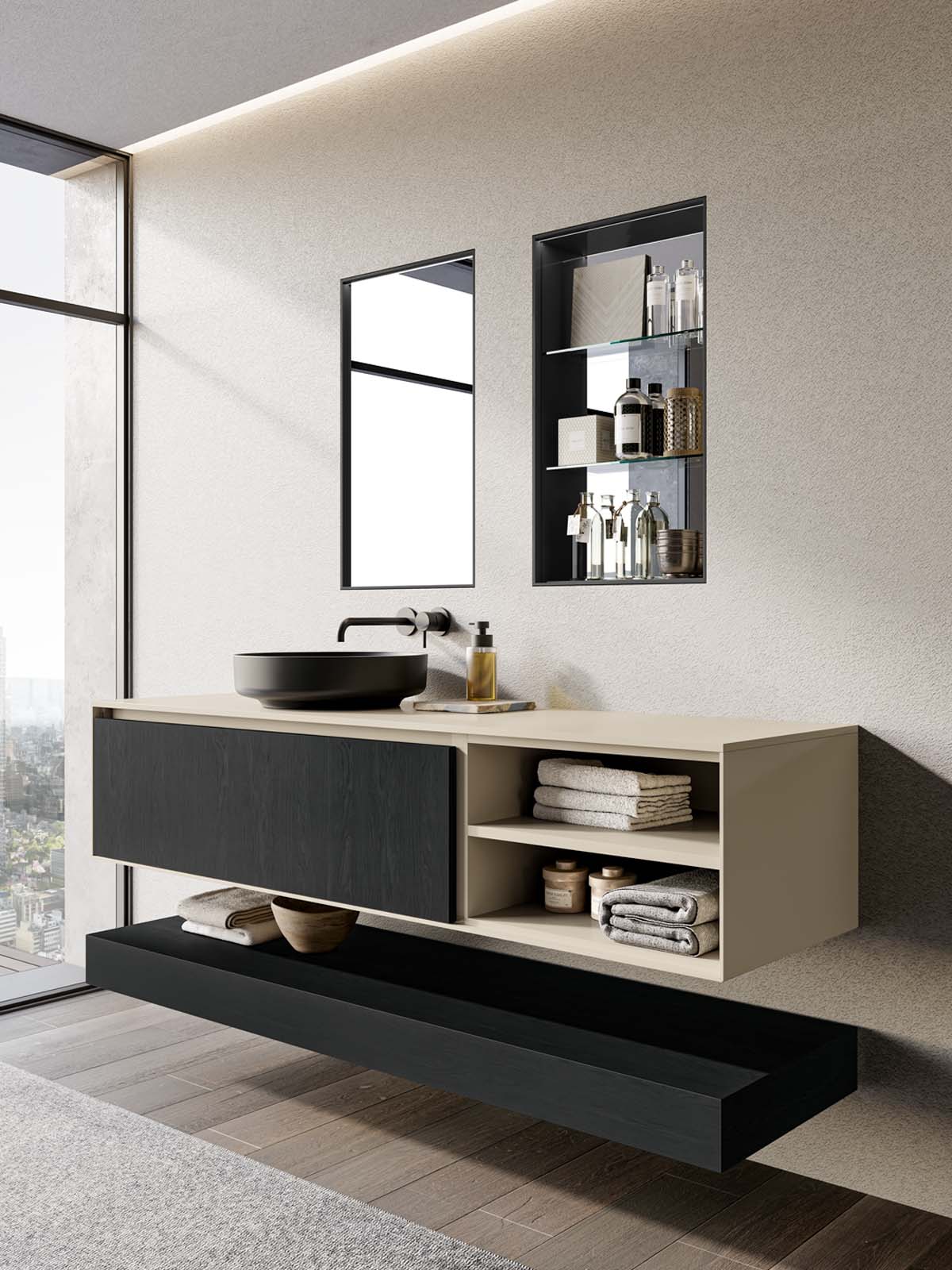Traccia Collection - Birex bathroom furniture
