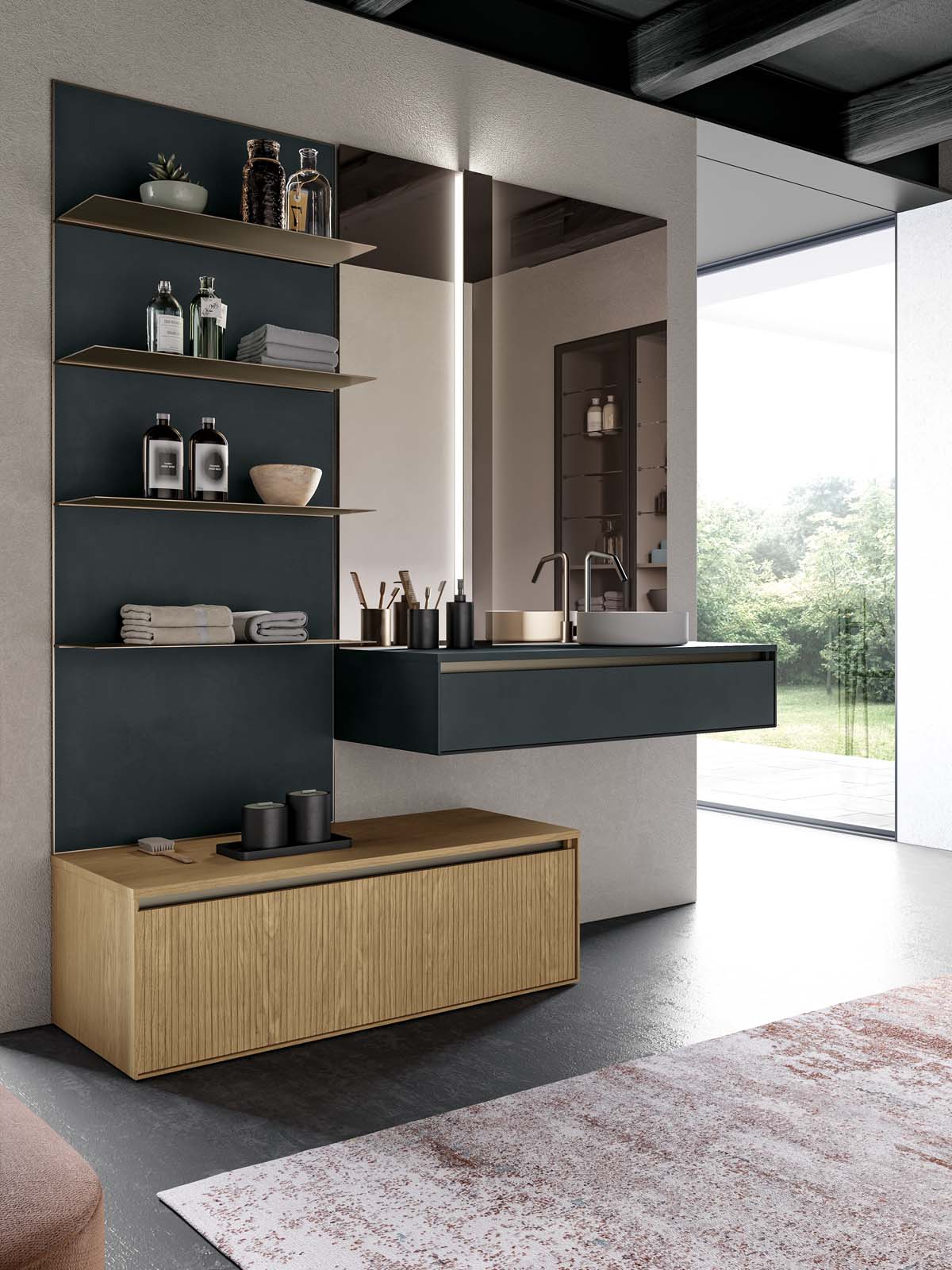 Traccia Collection - Birex bathroom furniture