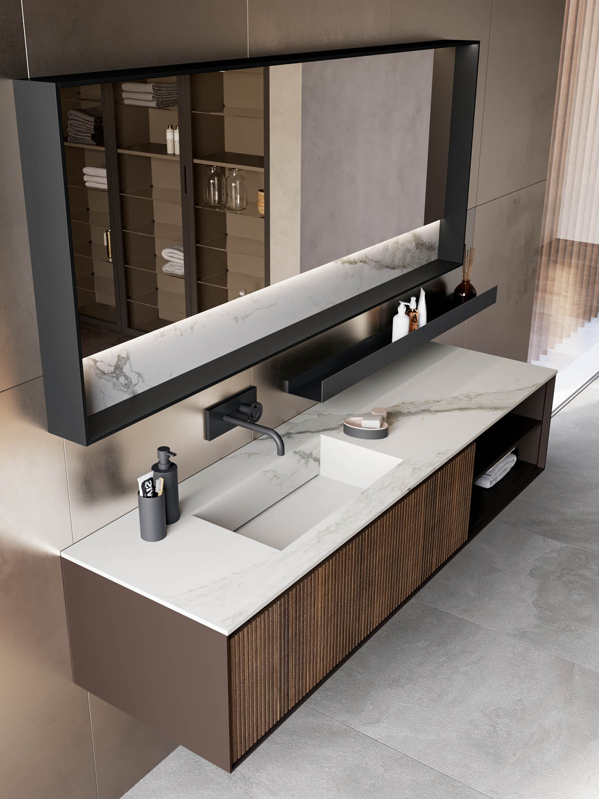 Traccia Collection - Birex bathroom furniture